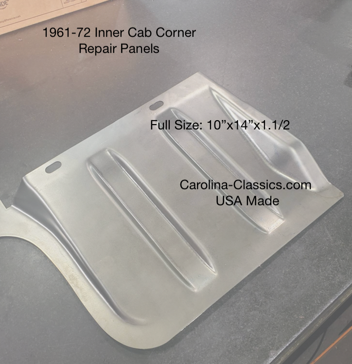 CAB CORNER REPAIR PANELS, (INNER) (sold in pairs only) 1961-72 ...