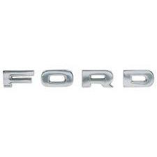 Ford Hood Letters (Set Of 4) 1965-66 ( C5TZ-8316-S) F100 Truck Parts ...